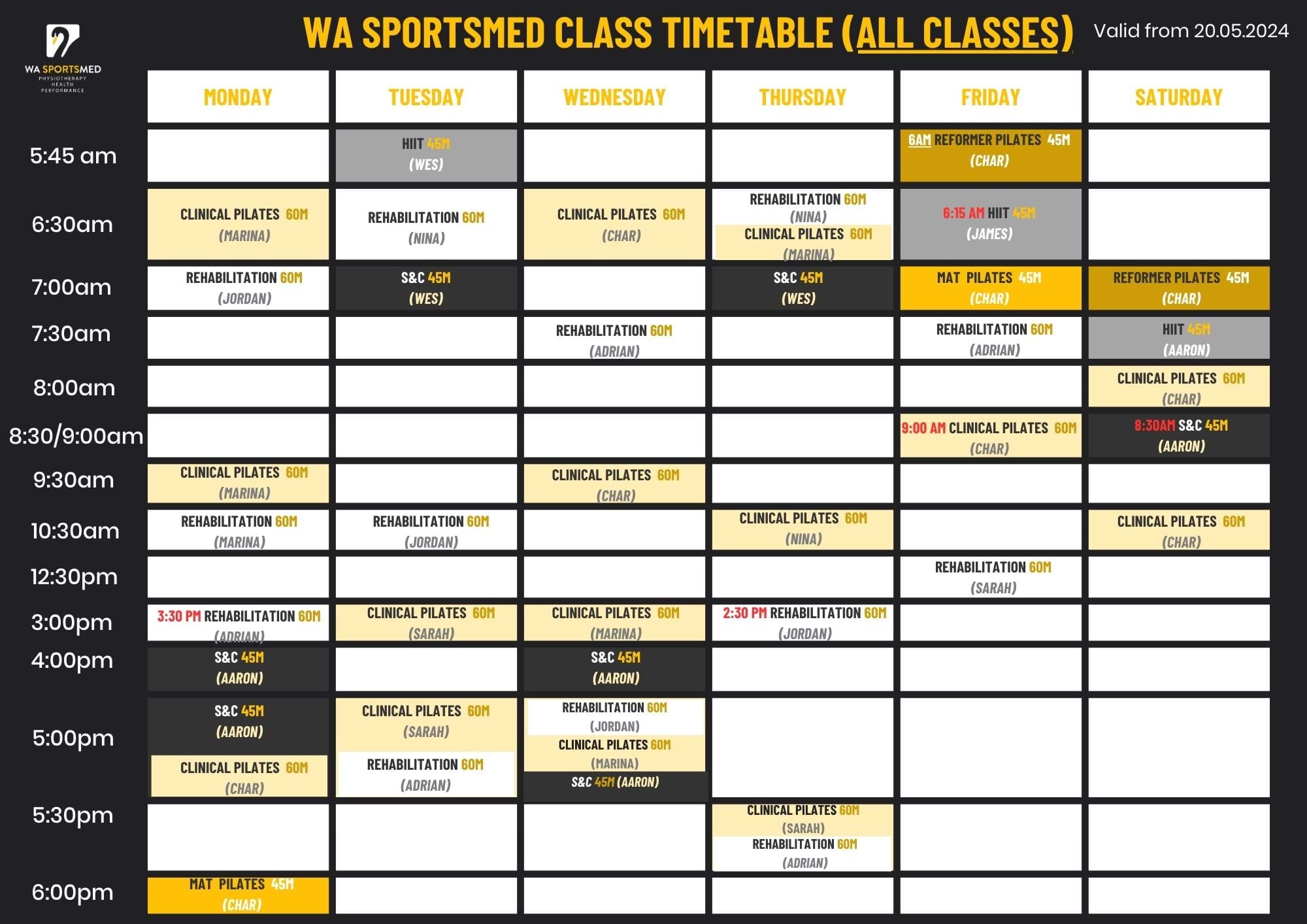 Functional Strength & Rehab Classes | Pilates | Gym | HIIT